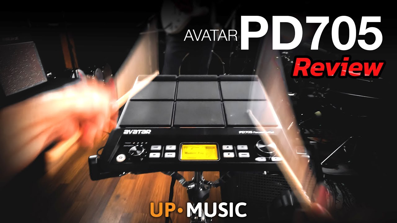 [รีวิว] แพดกลองไฟฟ้า Avatar PD705 ดีเกินราคาไปเยอะ !! | UP MUSIC STORE ...