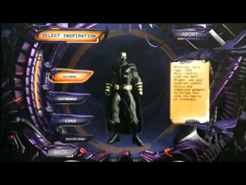 DC Universe Online Character Creation - YouTube