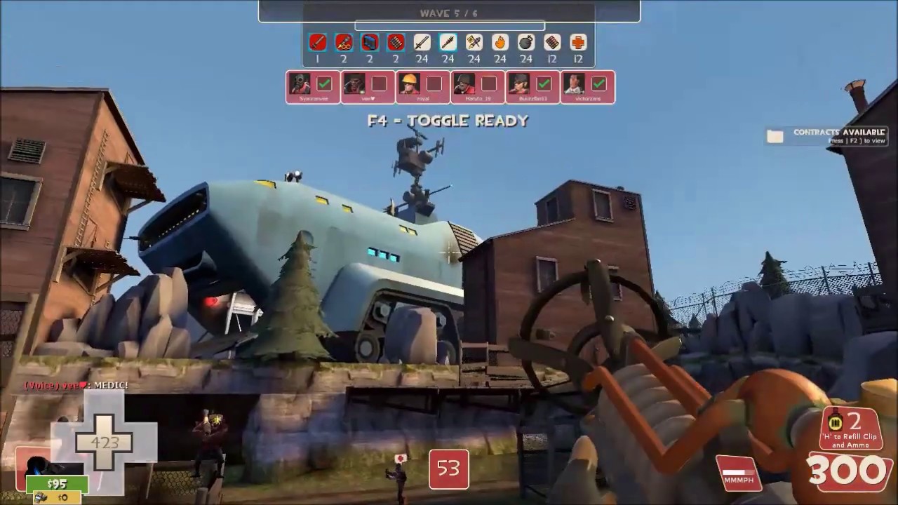 Team Fortress 2: MvM Redstone Ridge (Armored Apparatus) - YouTube