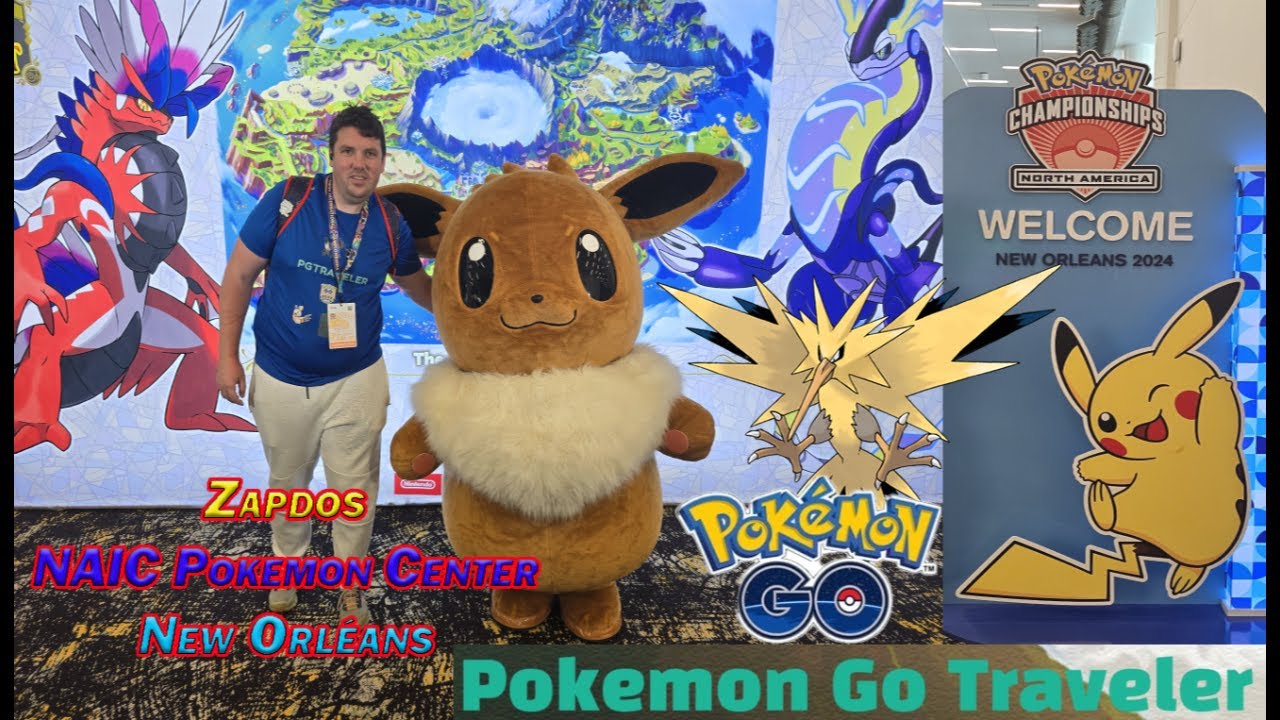 PGT Traveler - Zapdos Raid Hour in ORD Airport Chicago + Pokemon Center ...