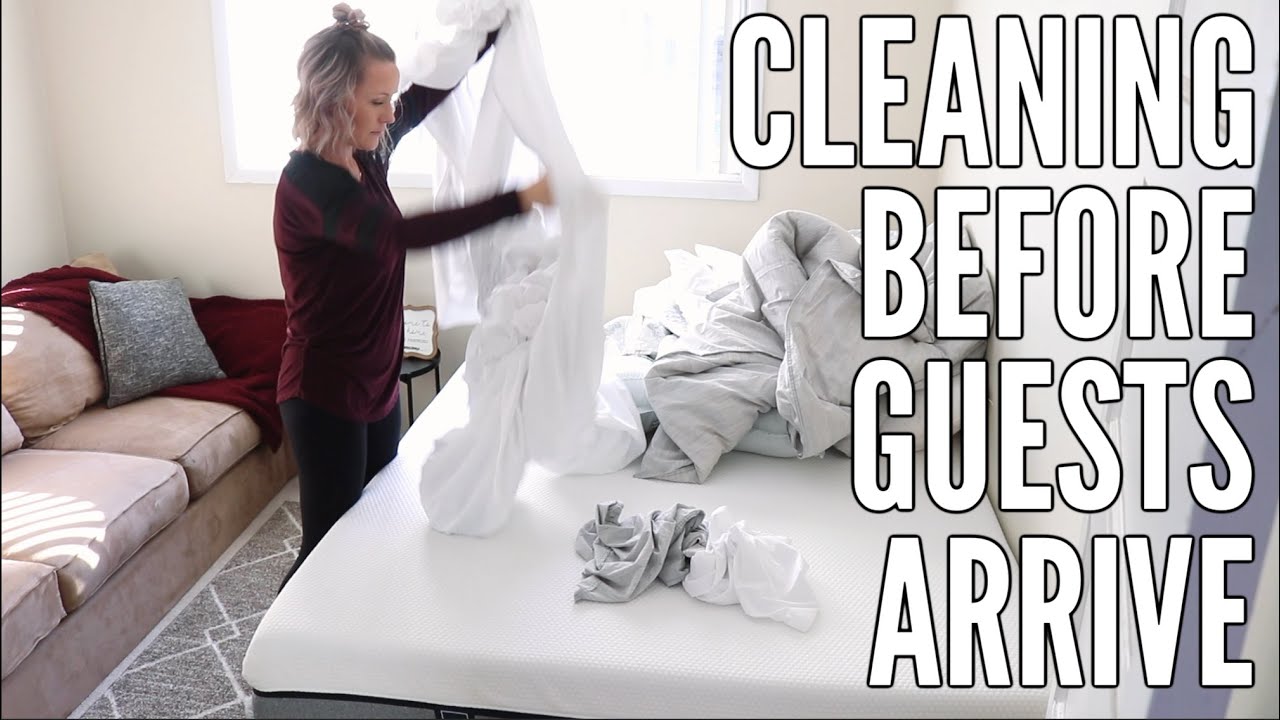 CLEANING BEFORE GUESTS ARRIVE // Cleaning Motivation // SPEED CLEAN ...