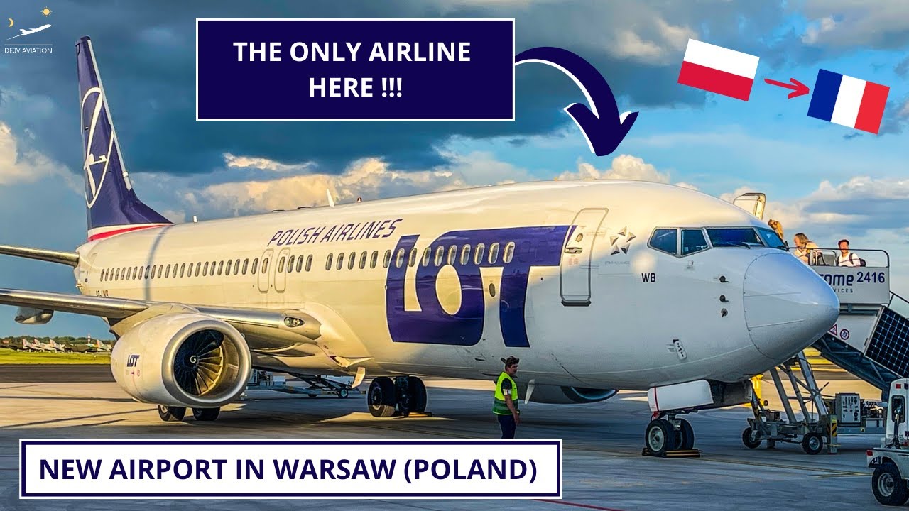 [4K] TRIP REPORT | Brand-New Warsaw Airport !!! :D | LOT Boeing 737-800 ...