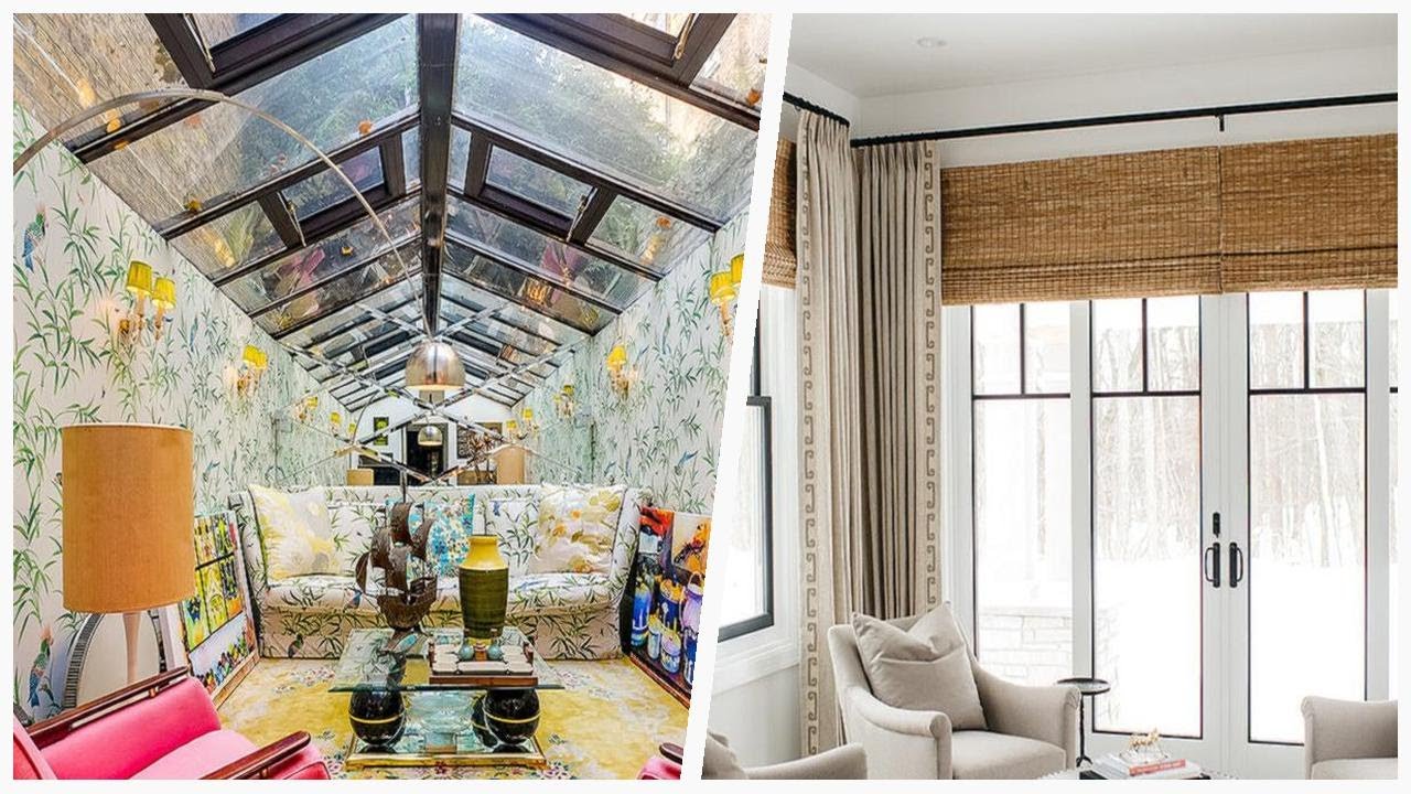 75 White Floor And Yellow Floor Sunroom Design Ideas You'll Love ...