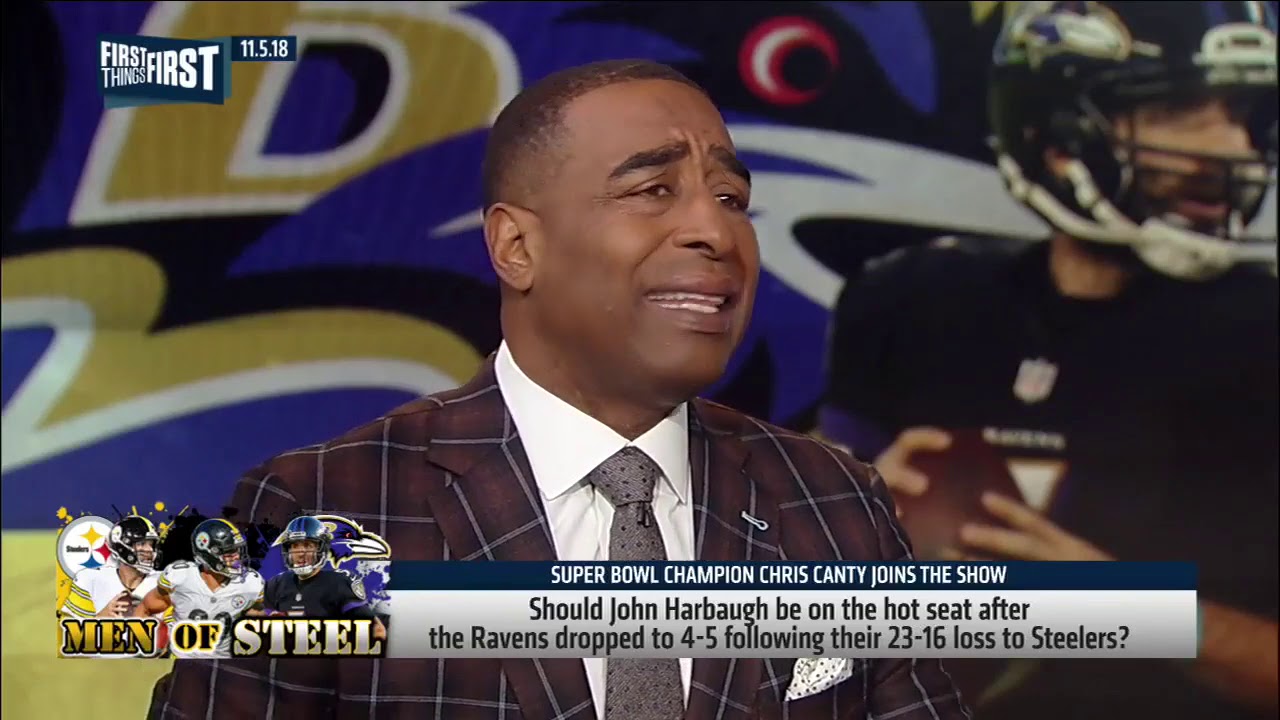 Cris Carter believes it would be a mistake for the Ravens to fire John ...