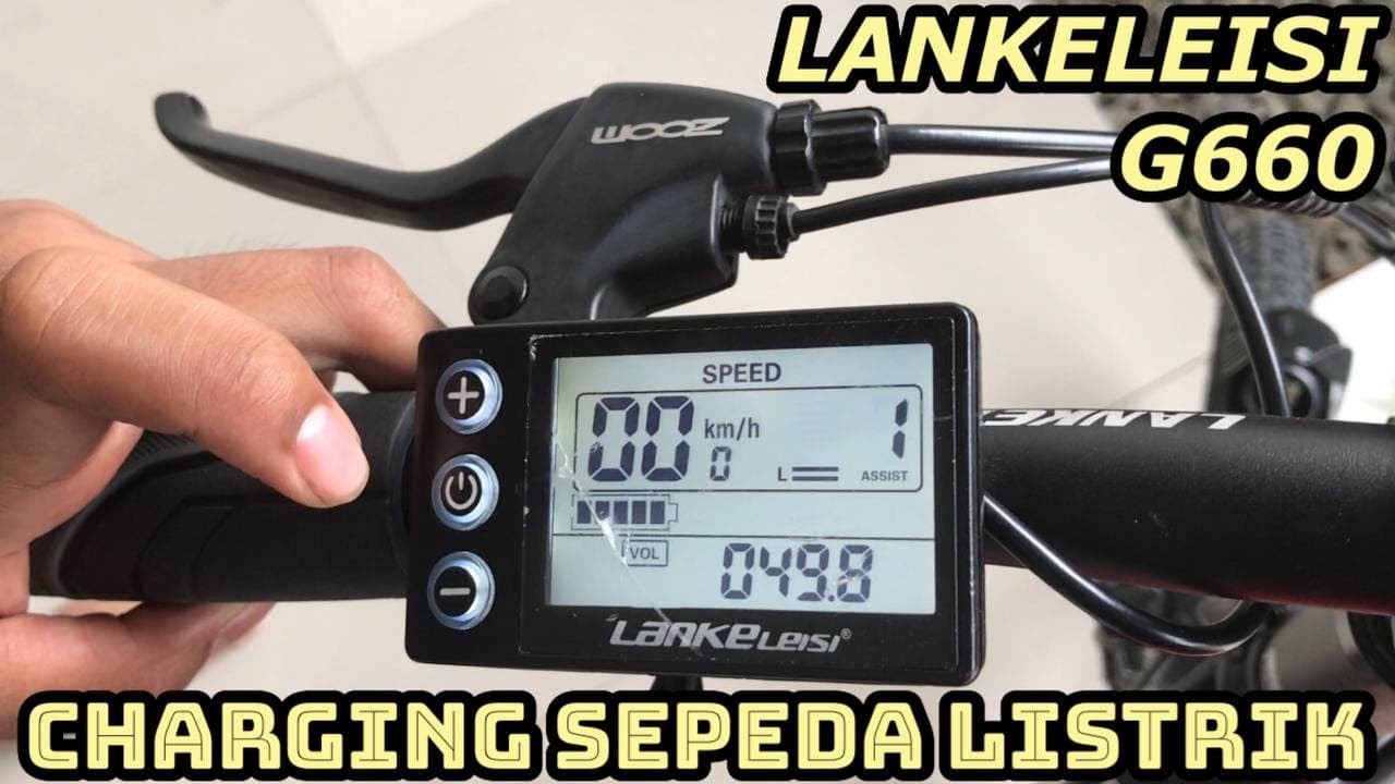 CHARGING BATERAI SEPEDA LISTRIK LANKELEISI G660 - YouTube