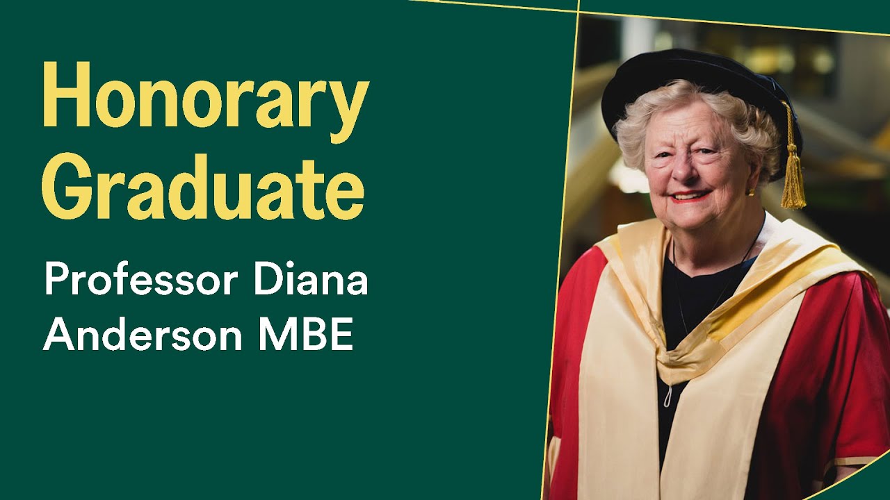 Professor Diana Anderson MBE | Doctor of Science - Honorary Graduate ...