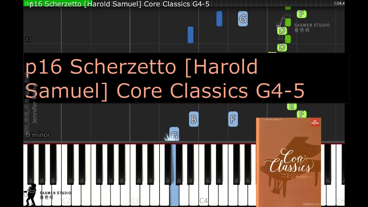 Core Classics G4-5 p16 Scherzetto Harold Samuel - YouTube