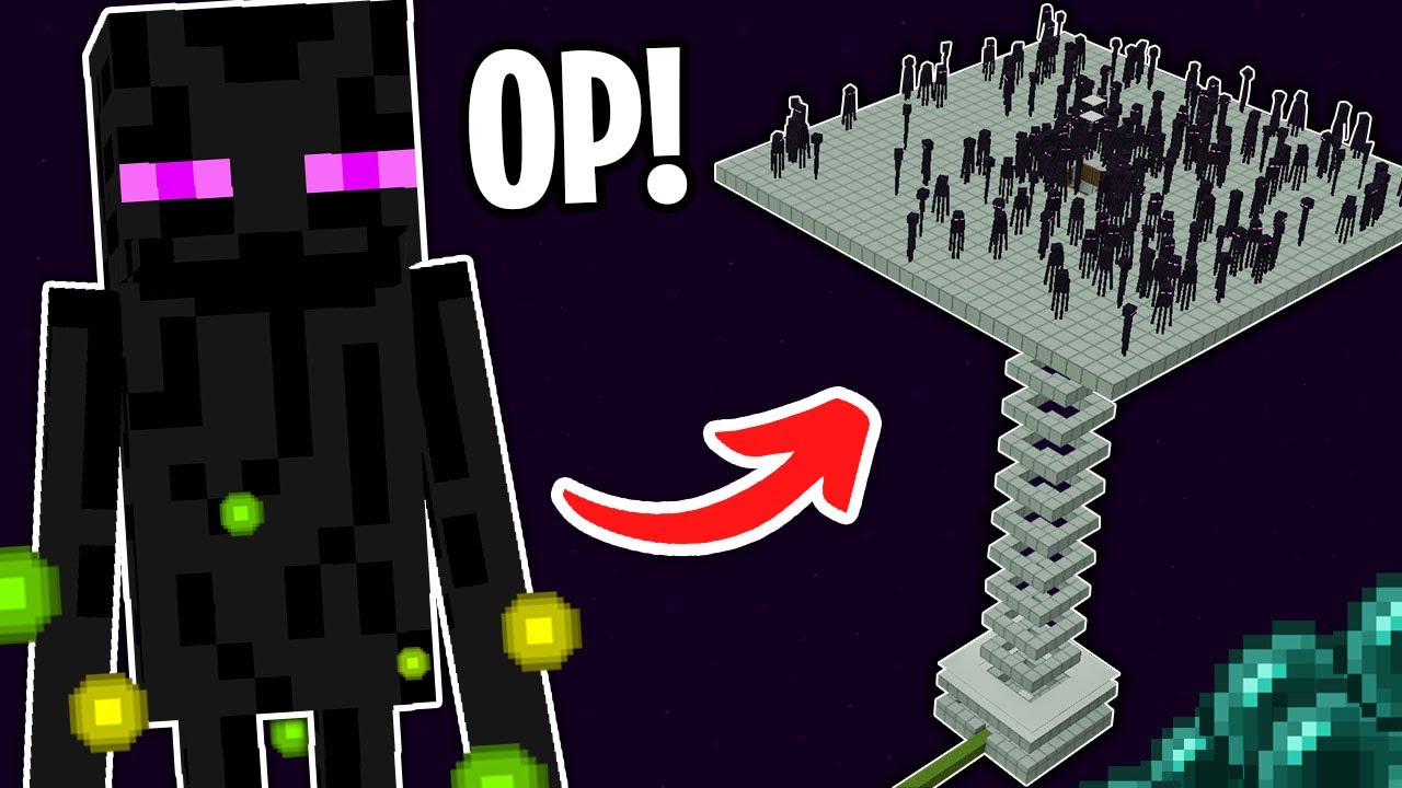 BEST Enderman XP Farm in Minecraft Bedrock! - YouTube