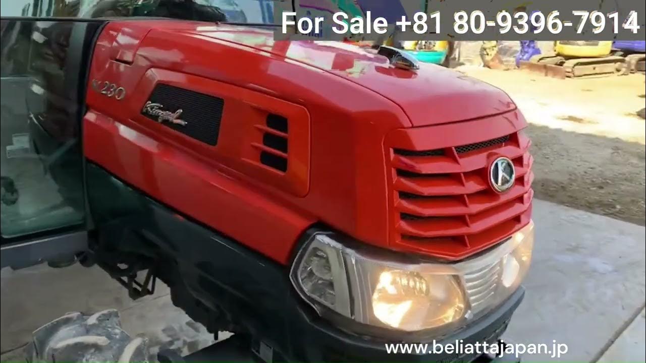 Used Tractors KUBOTA KL230 for sale | Japan used vehicles | Beliatta Japan Company - YouTube