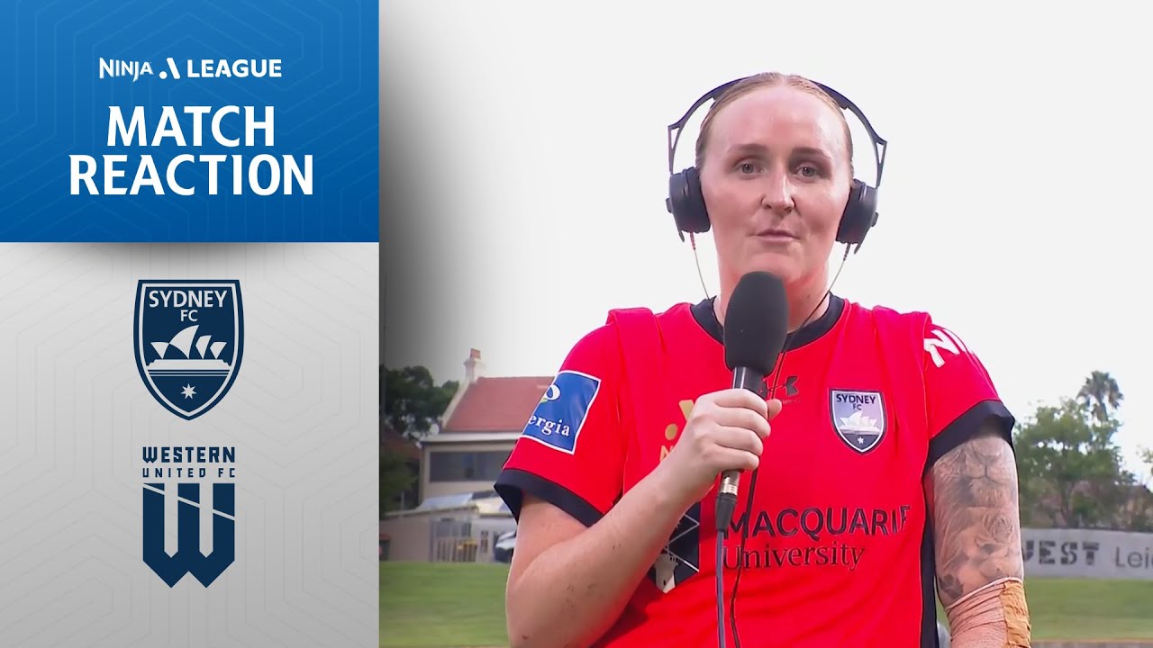 Beth Mason-Jones | Match Reaction | Ninja A-League - YouTube