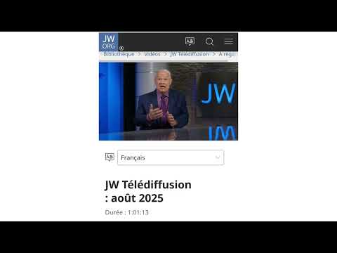Malhonnêteté du JW Télédiffusion des témoins de Jéhovah 