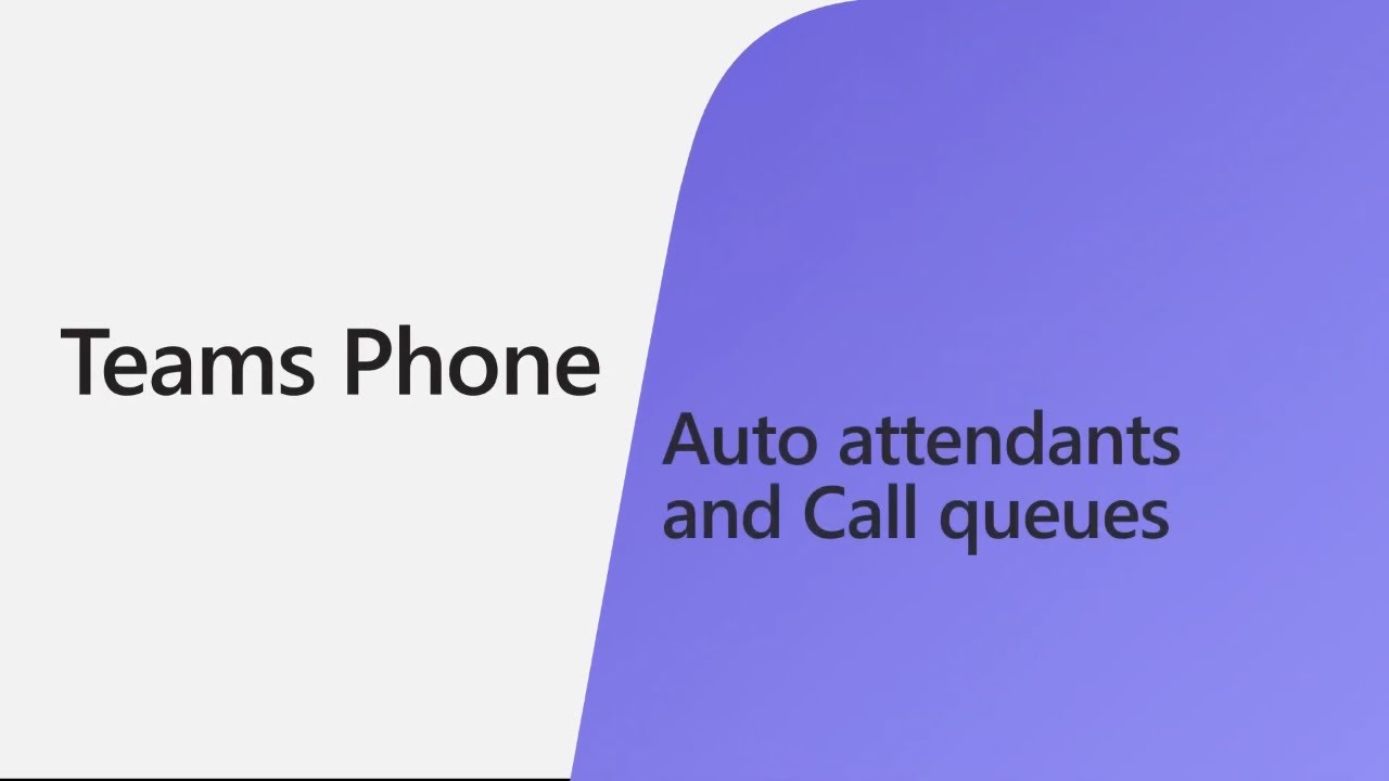Easily route callers with auto attendants and call queues in Teams ...