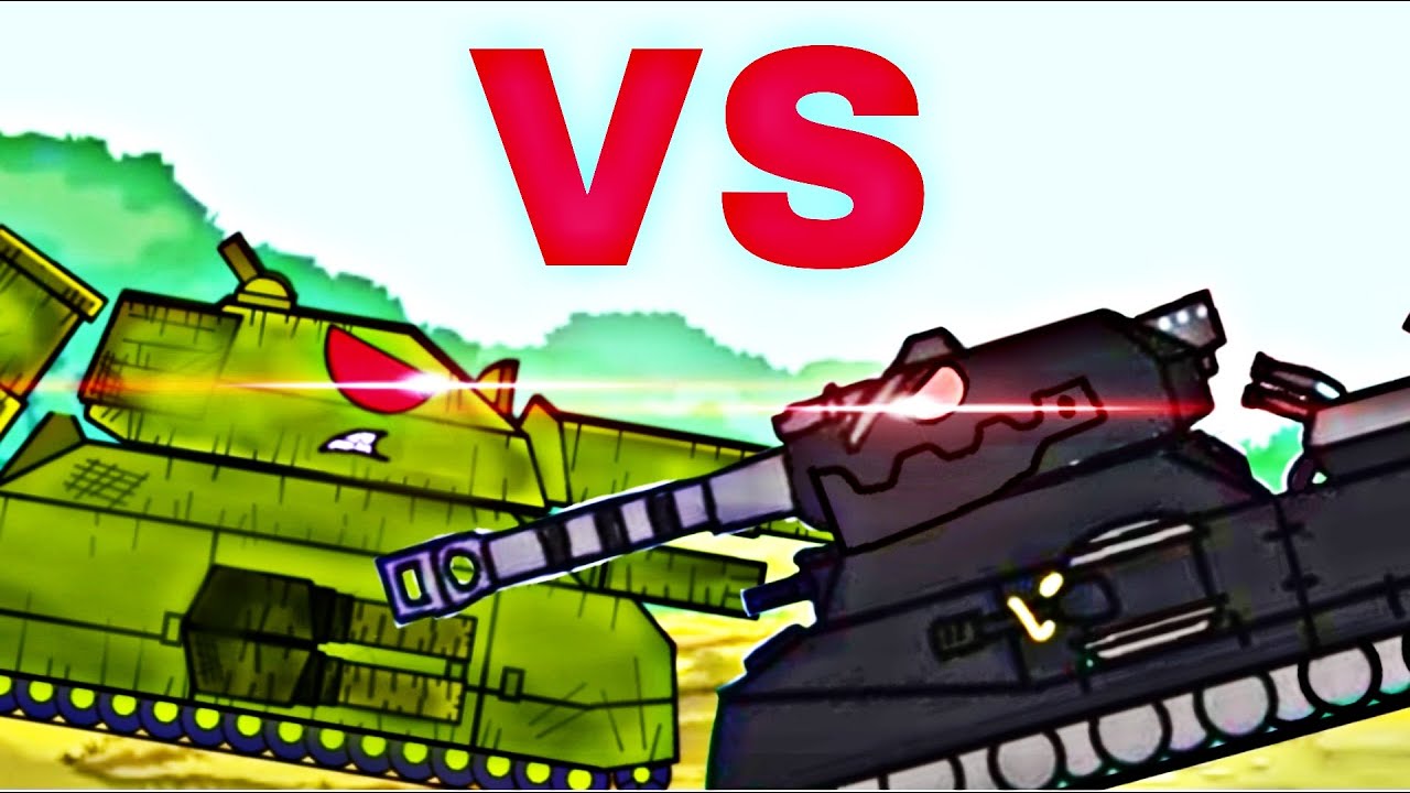 Soviet Ratte vs Black Ratte | Cartoons about tanks - YouTube