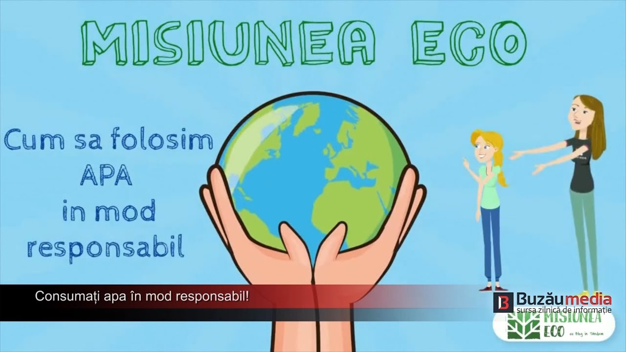 Consumați apa în mod responsabil! - YouTube