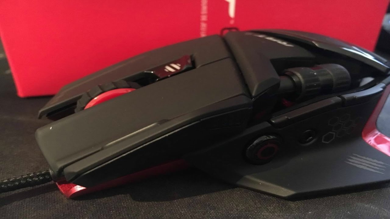 UNBOXING MOUSE GAMING MADCATZ RAT 6 - YouTube