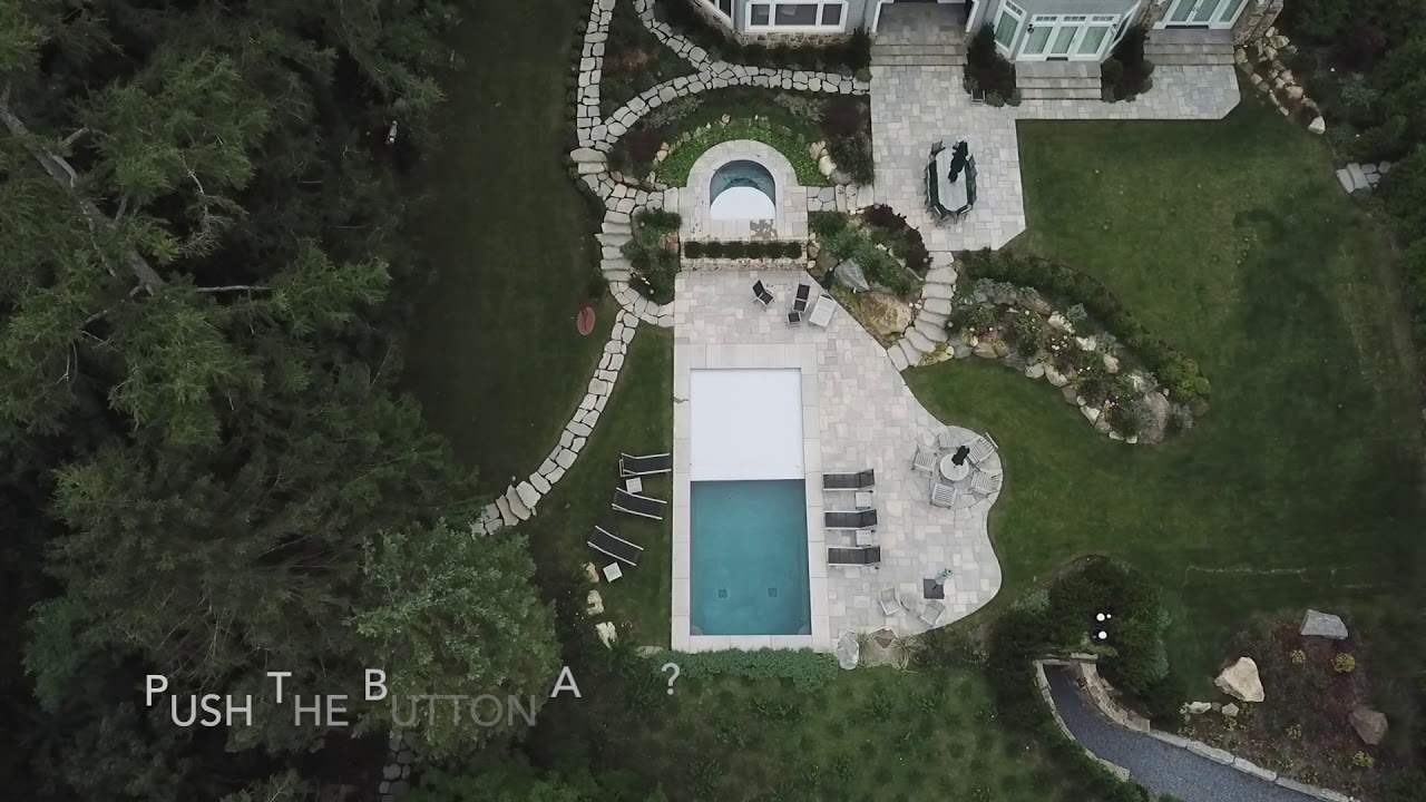 Covertech Grando automatic rigid pool cover FALL HD - YouTube