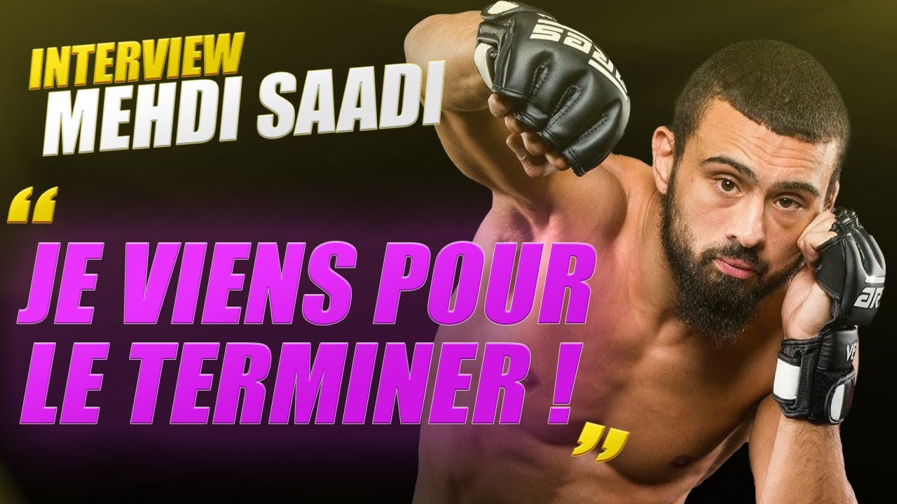 Mehdi Saadi: "Je viens pour le TERMINER" - YouTube