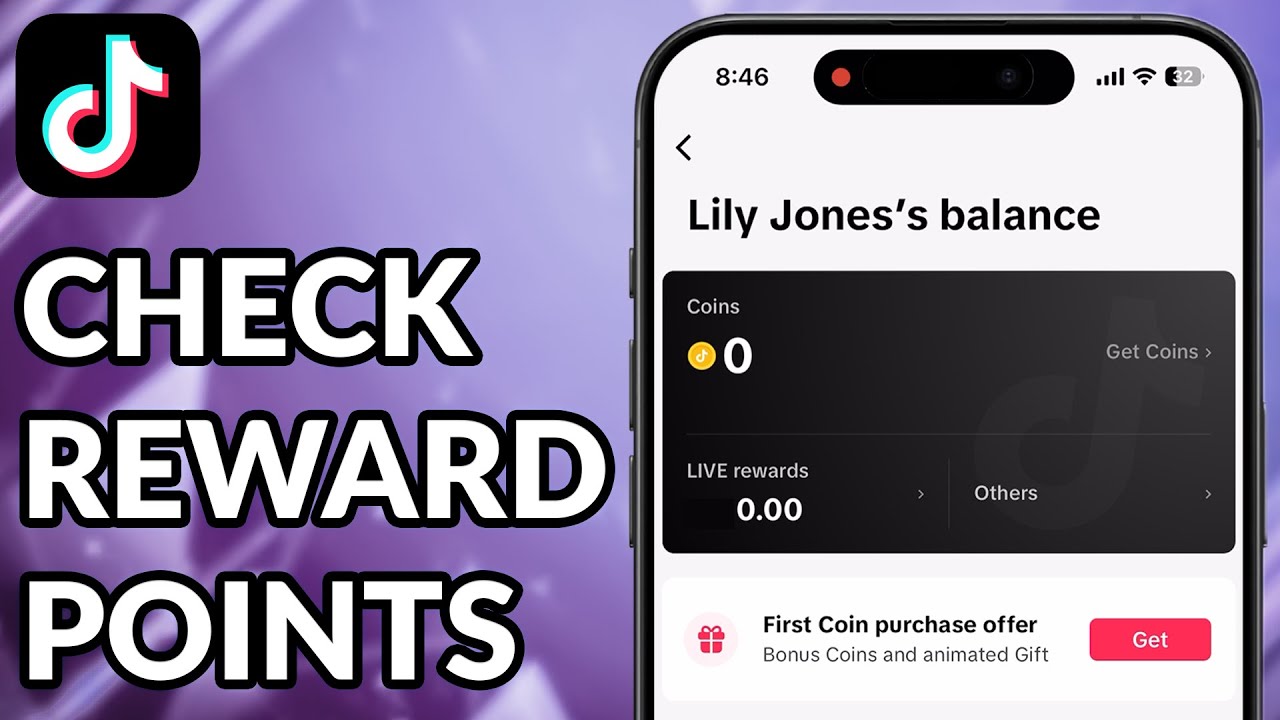 How To Check Reward Points In TikTok - YouTube