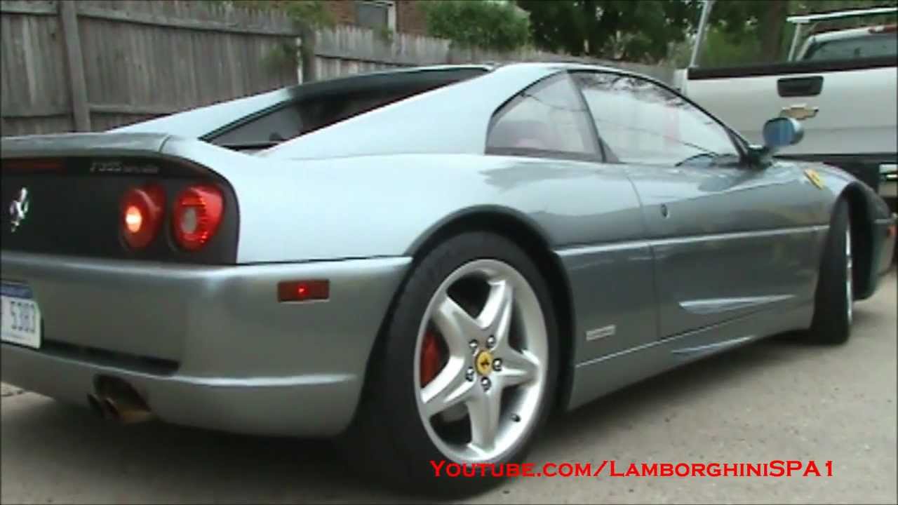 Rare Silver Ferrari 355 Acceleration and Details! - YouTube