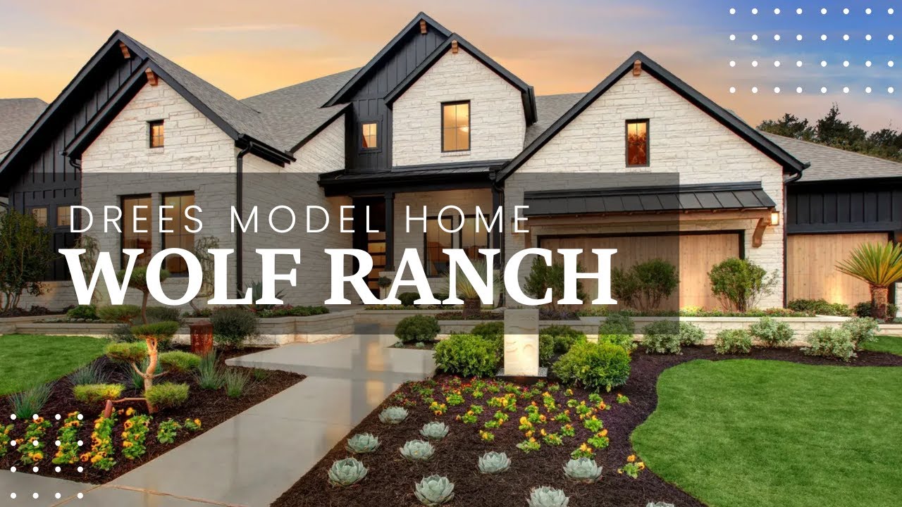 Inside the Drees Custom Homes Model at Wolf Ranch Hilltop | Georgetown ...