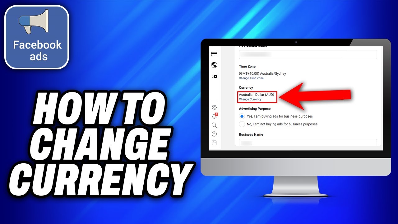 How To Change Currency On Facebook Ads - Easy Fix - YouTube