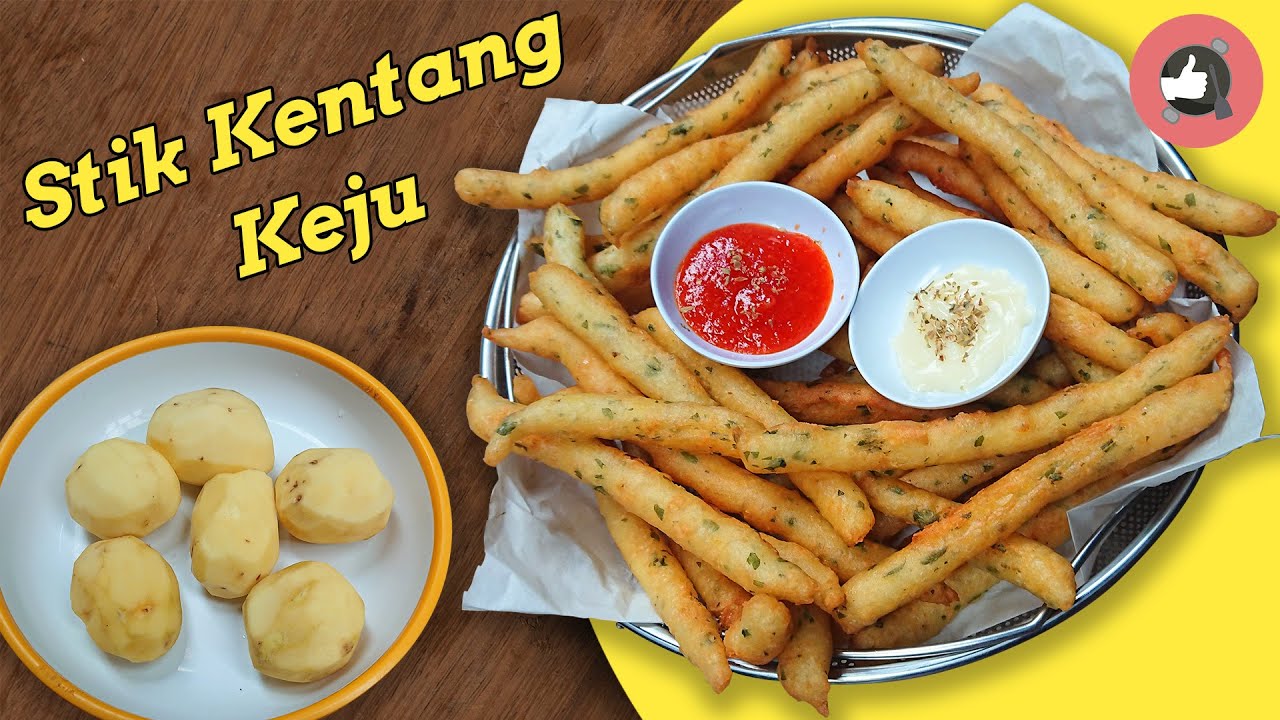 Cara Membuat Stik Kentang Keju (Potato Cheese Stick) Crispy dan Gurih ...