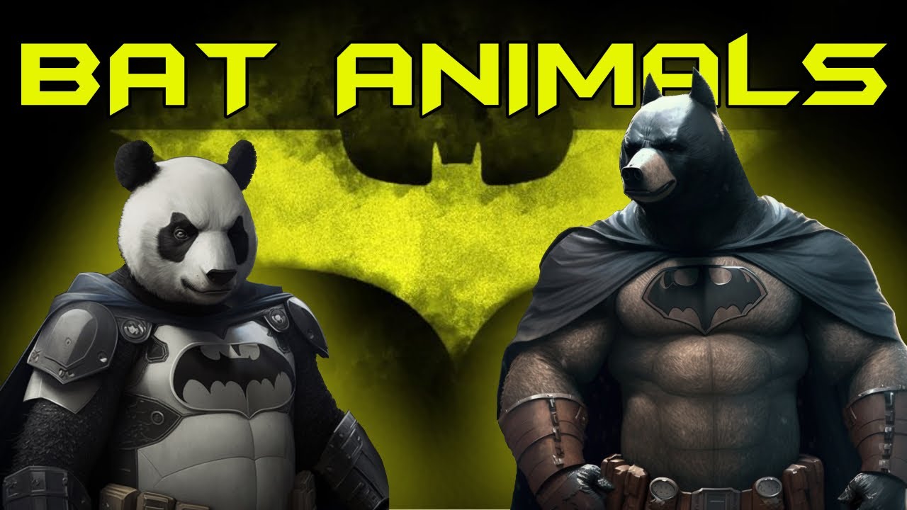 BATMAN IN ANIMALS STYLE !!! ⭐️ - YouTube