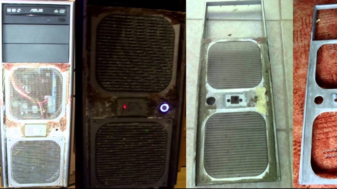 Computer case rework - YouTube