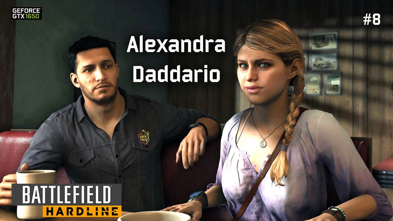 Alexandra Daddario in Battlefield Hardline 😍 ️ - YouTube