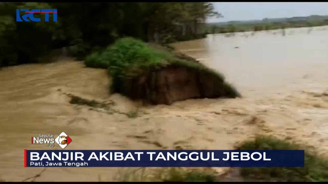 Tanggul Jebol Akibat Banjir Besar di Pati, Jawa Tengah # ...