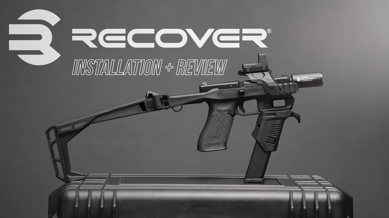 Recover Tactical 20/20N Anschlagschaft mit Umarex Glock 45 GBB - YouTube