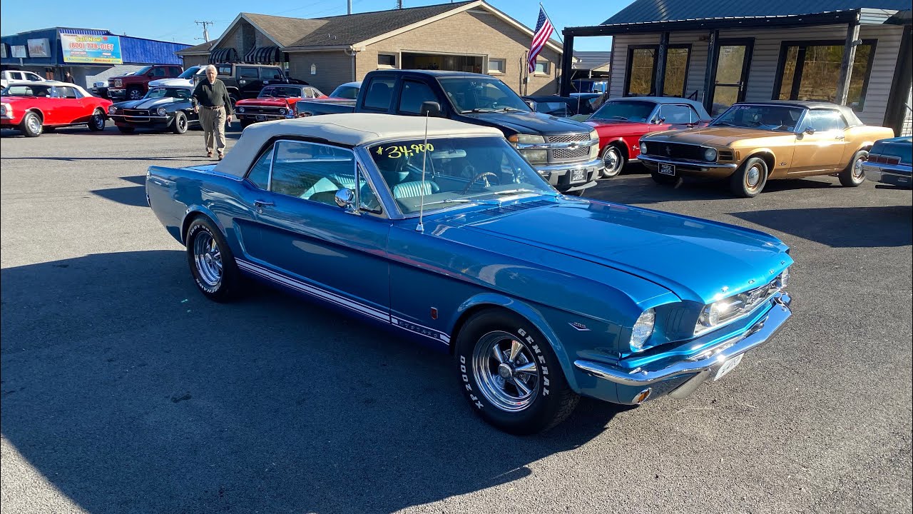 Test Drive 1966 Ford Mustang Convertible SOLD $34,900 Maple Motors ...
