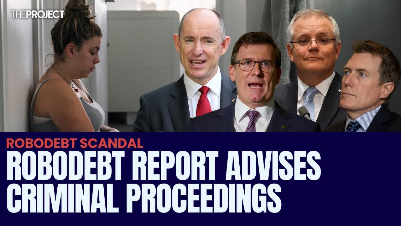 Report Into Robodebt Recommends Criminal Proceedings - YouTube