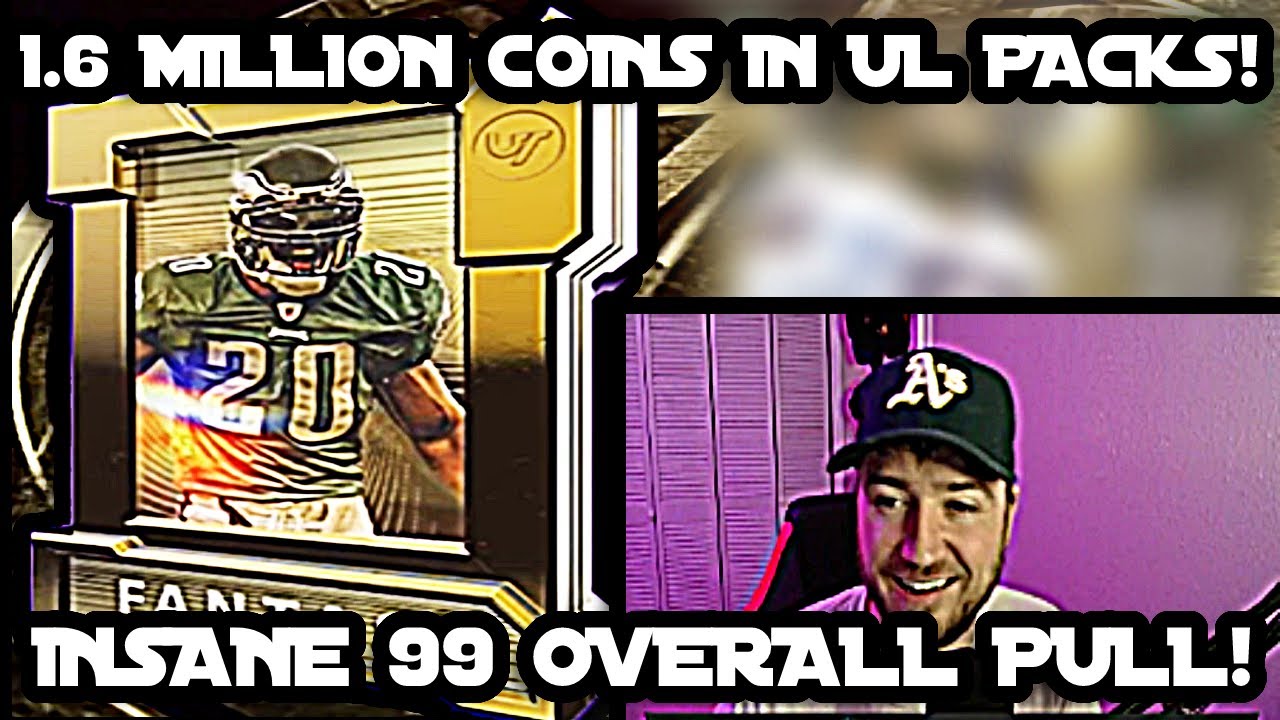 *99 OVERALL PULL* INSANE ULTIMATE LEGEND PACK OPENING! 1.6 MILLION COIN ...