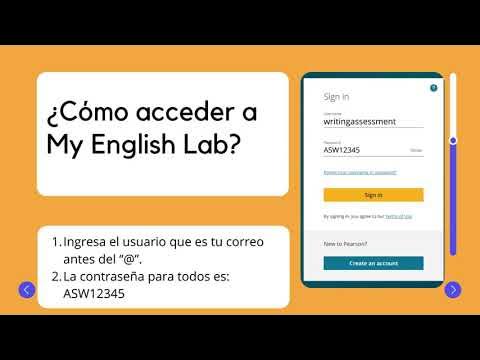 Tutorial: Funcionamiento de la plataforma My English Lab de Pearson ...
