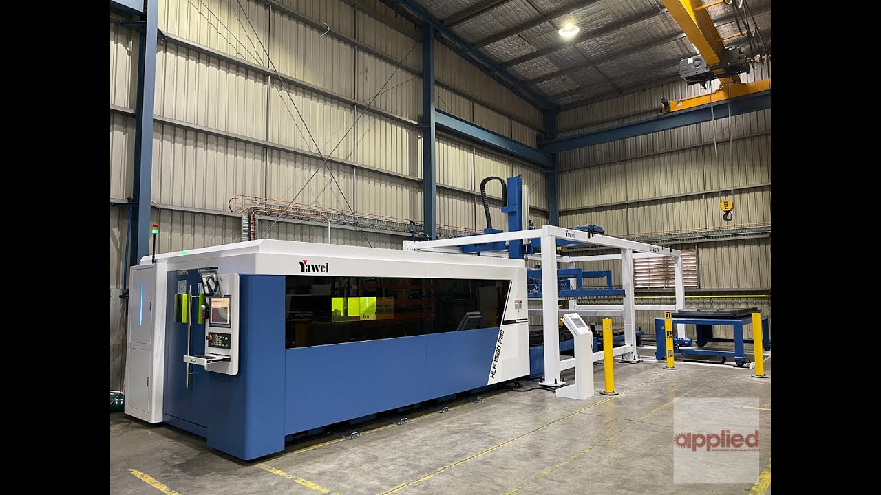 Yawei HLF-1530-FMC (3kW) - Walkaround during final stages of ...