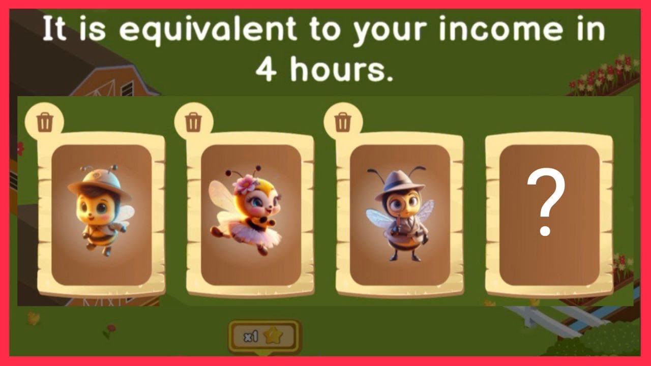 Bee Harvest Combo 26 February | Daily Combo Bee Harvest | Bee Harvest ...