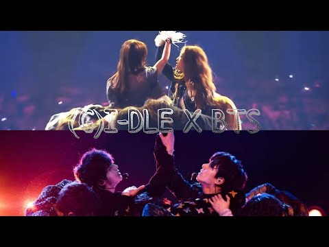 BTS X (G)I-DLE | MOMENTS/INTERACTIONS/REACTIONS