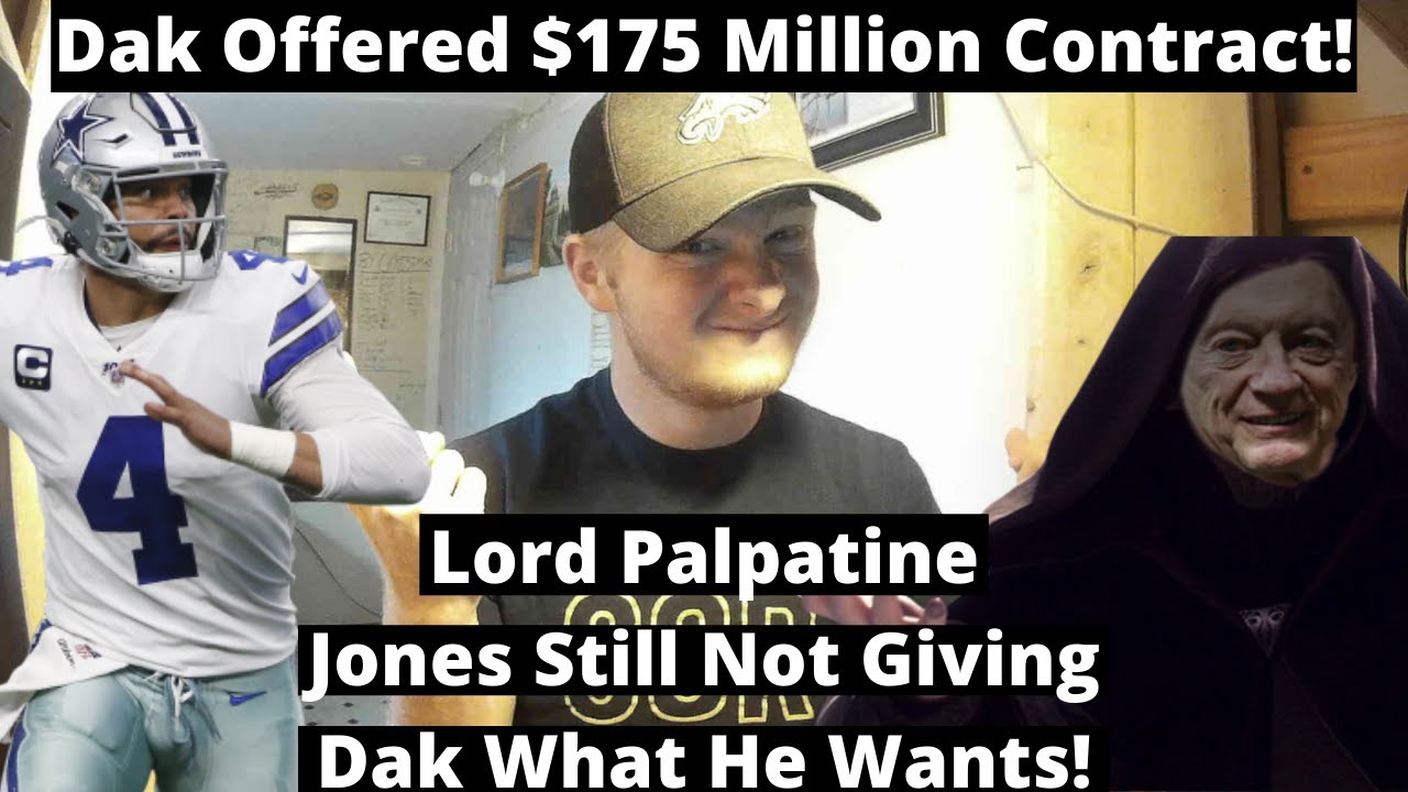 Dak Offered $175 Million Contract! || Jery Jones Still Not Giving Dak ...