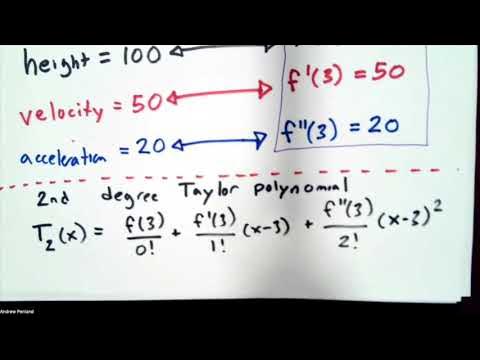 Physical Applications of Taylor Polynomials. - YouTube