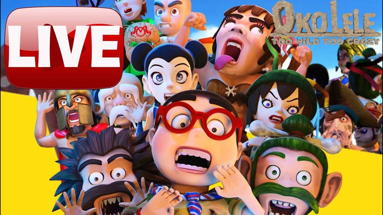 Oko Lele 🔴 All Best Episodes in a row 🔴 LIVE — CGI animated short - YouTube