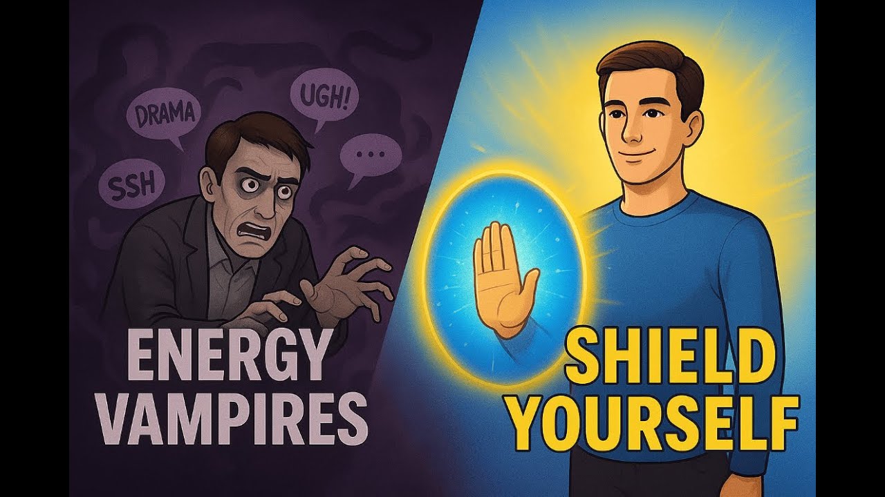 ENERGY VAMPIRES AT WORK: How To Avoid Workplace Drama - YouTube