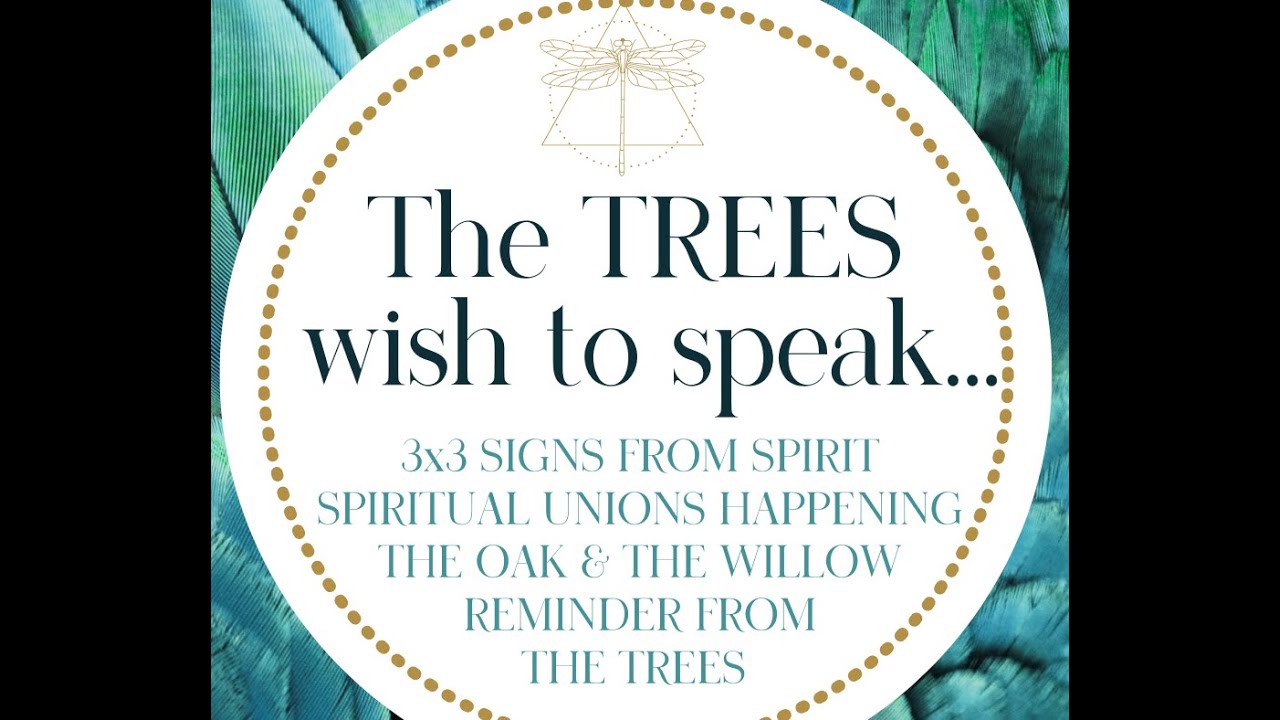 3x3 - Spiritual UNIONS - To the one who speaks with TREES... - YouTube