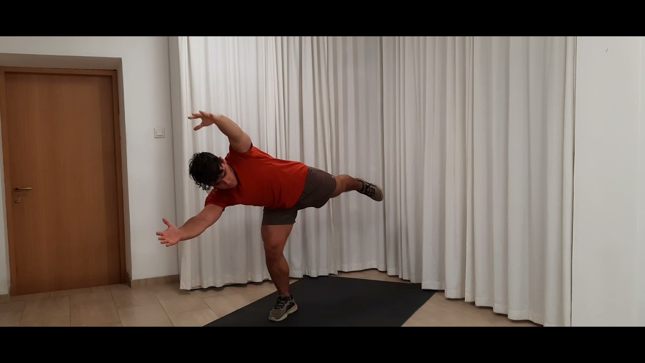 Single Leg Hip Airplanes - YouTube
