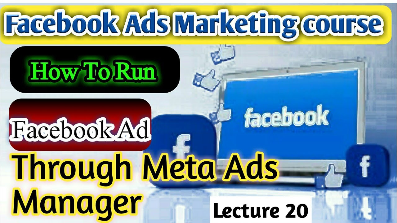 How To Run Facebook Ad | Facebook Ad Run Through Meta Ads Manager # ...