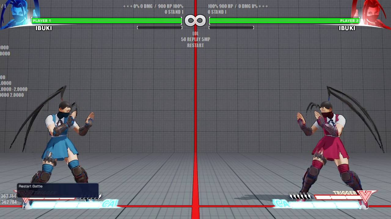 SFV IBUKI HIT BOX FRAME DATA - YouTube