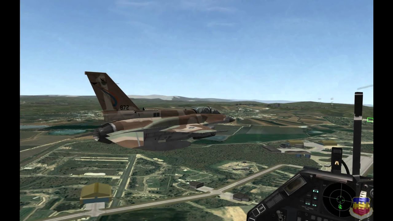 [20th VFW] Overhead Break at Ramat (Falcon BMS) - YouTube
