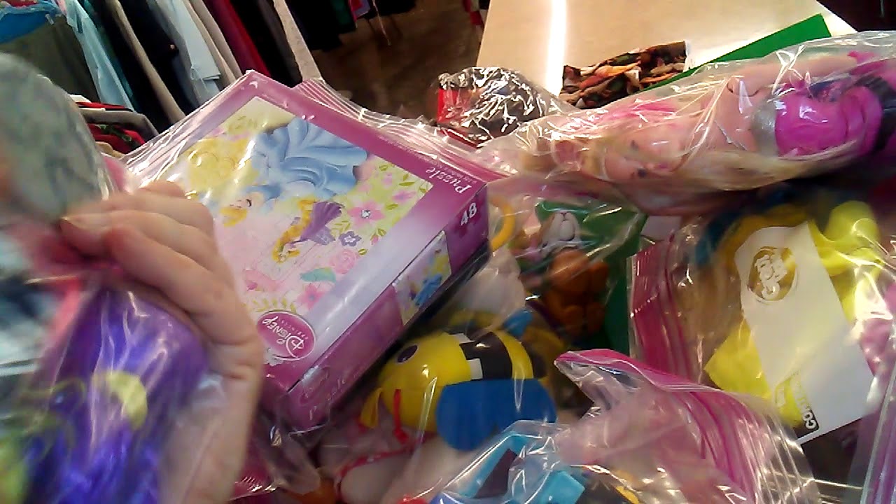 Shopping for dolls at local thrift store - used doll shopping - YouTube