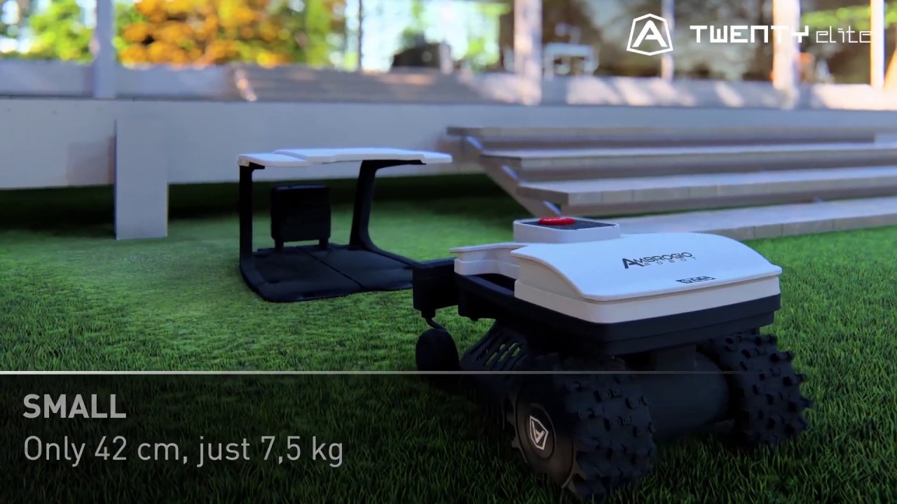 Ambrogio Robot Twenty Elite | The baby of the new generation - YouTube