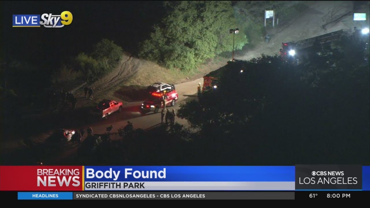Park rangers locate body in Griffith Park - YouTube